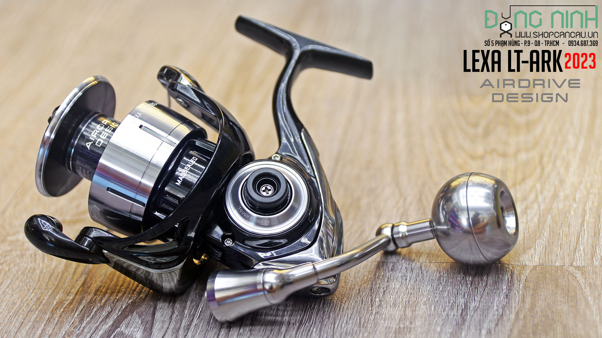 Máy câu Daiwa Lexa LT-ARK - 2023 - AIRDRIVE DESIGN